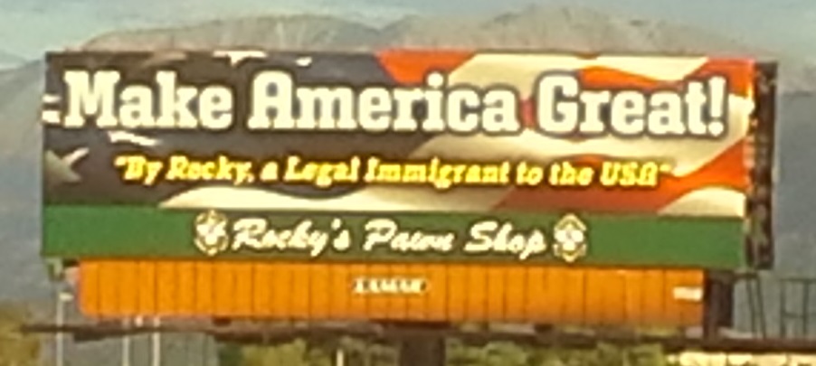 Rebel Alliance Spotted: California Billboard - The Last Refuge