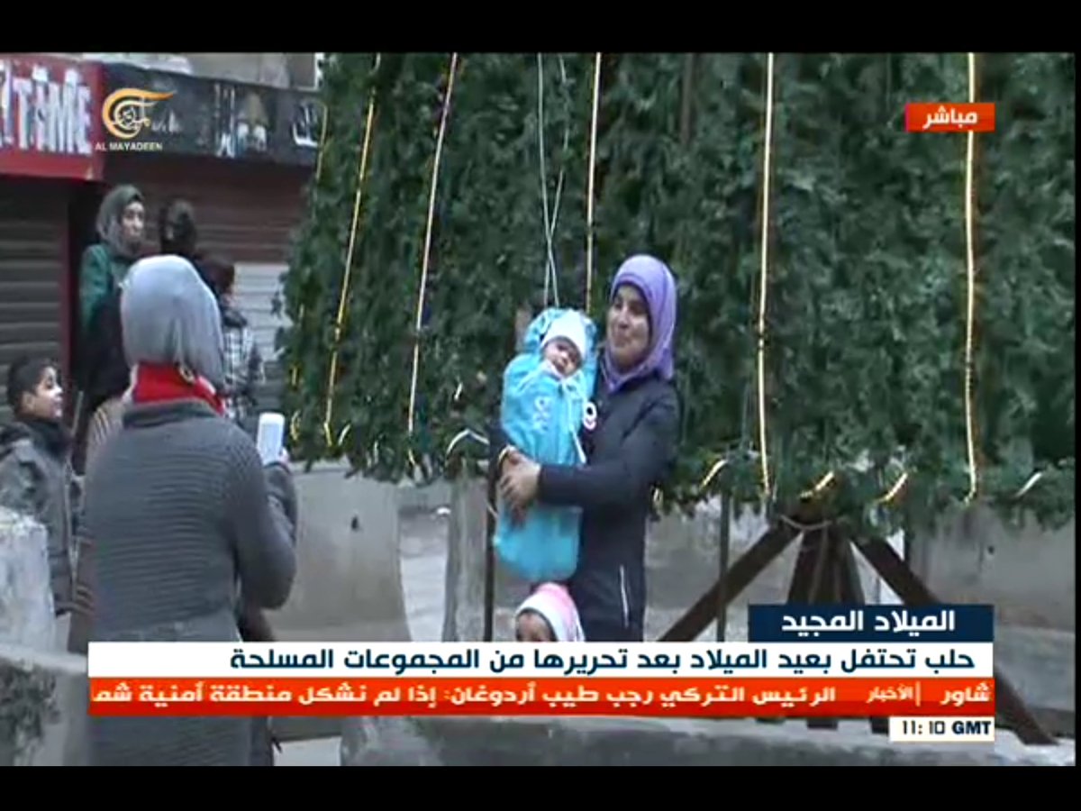 Stunning Reuters Admission: Christians In Aleppo Syria Celebrate Peace ...