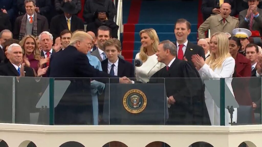 President Donald J Trump Takes The Oath of Office (video)... - The Last ...