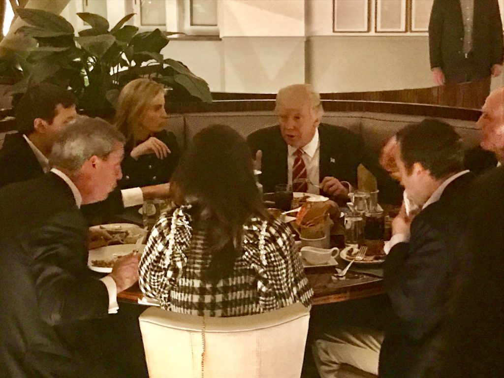 President Trump Goes Out To Dinner... - The Last Refuge