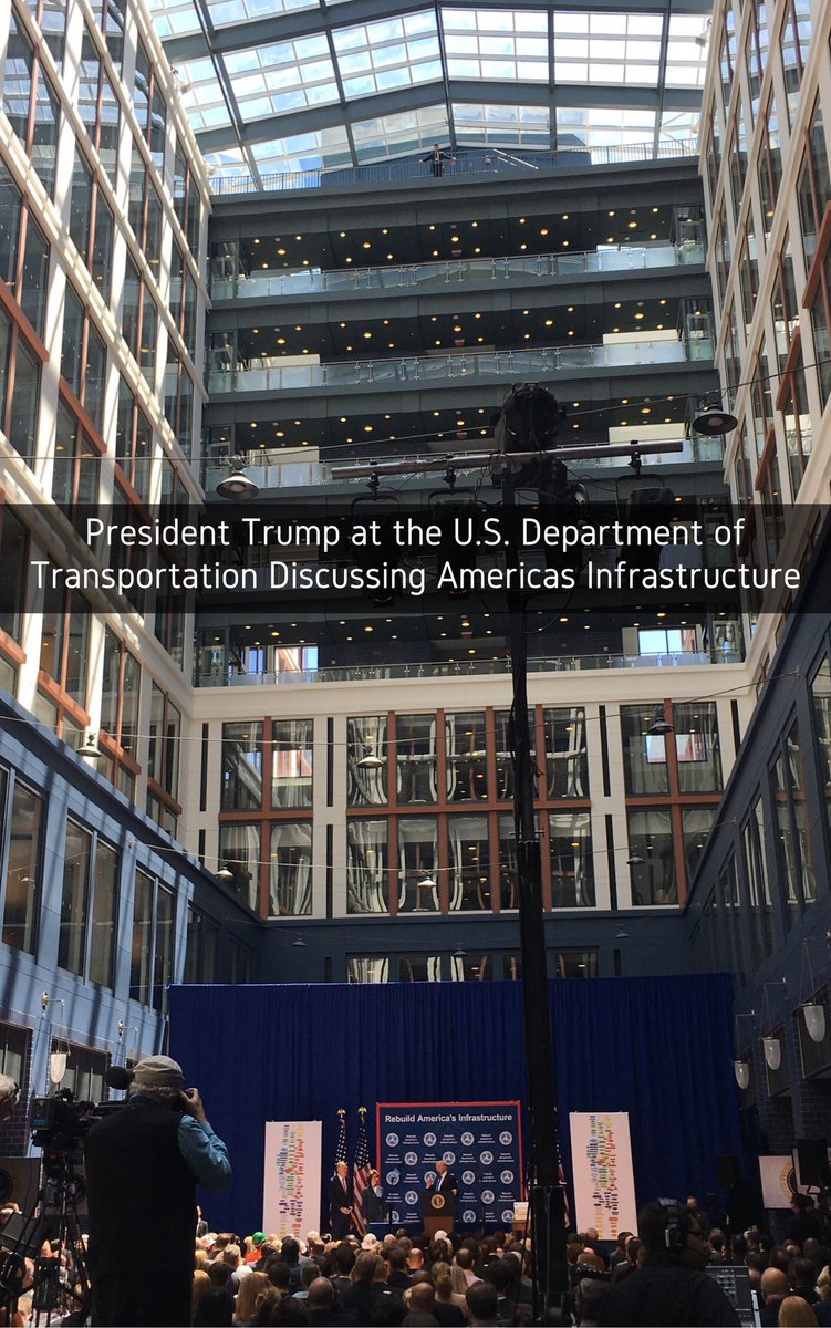 President Donald Trump Speech To U.S. Department of Transportation ...