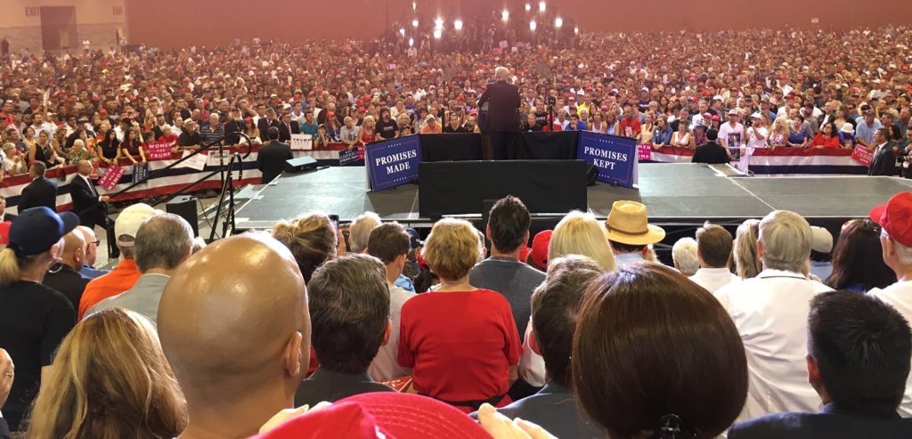 Massive President Trump Keep America Great Rally - Phoenix, Arizona 9 ...