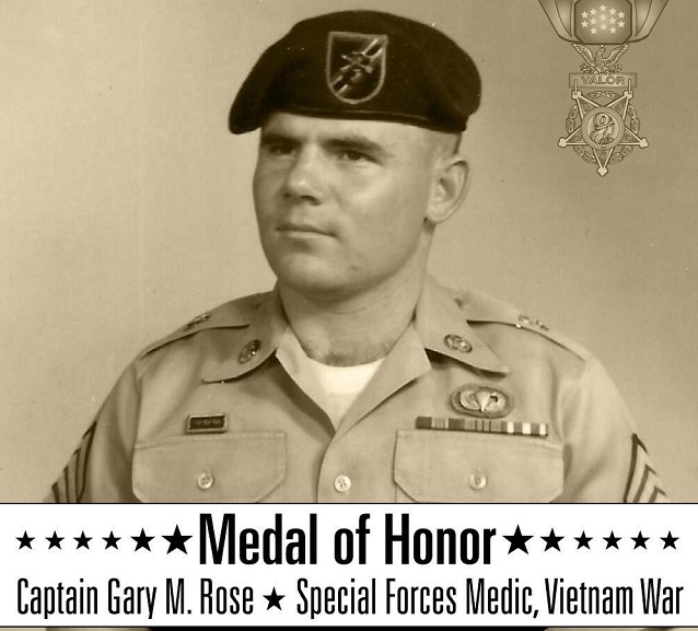President Trump Awards Medal of Honor To Captain Gary Michael Rose ...