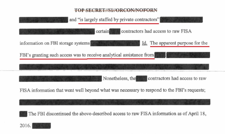 FISA Abuse: It is the Risk, the Reality, and the Reason... - The Last ...