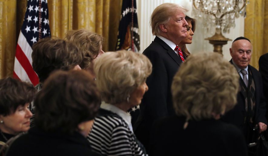 President Trump Delivers Remarks During White House Hanukkah Reception ...