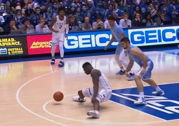 Yikes - Duke Basketball Star Player Injured After Nike Shoe Blows Apart ...