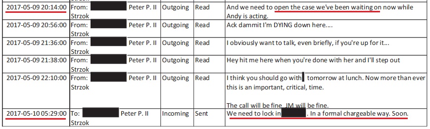 Baker Transcript Highlights Additional Evidence Behind Strzok/Page ...