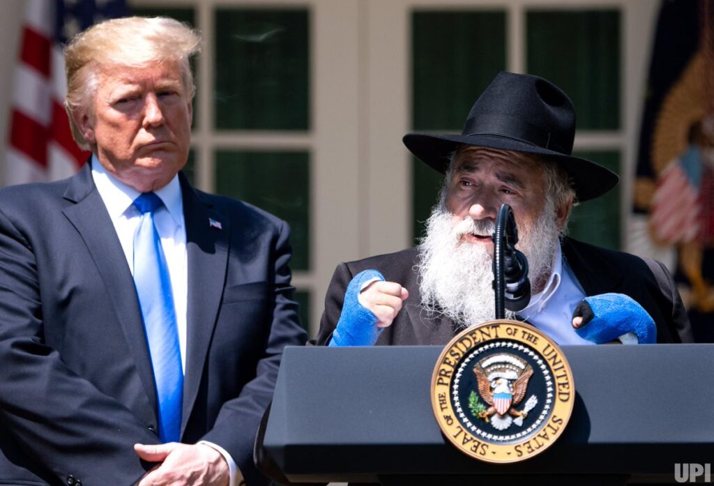 From The Heart - Wounded Rabbi Yisroel Goldstein Speaks To President ...