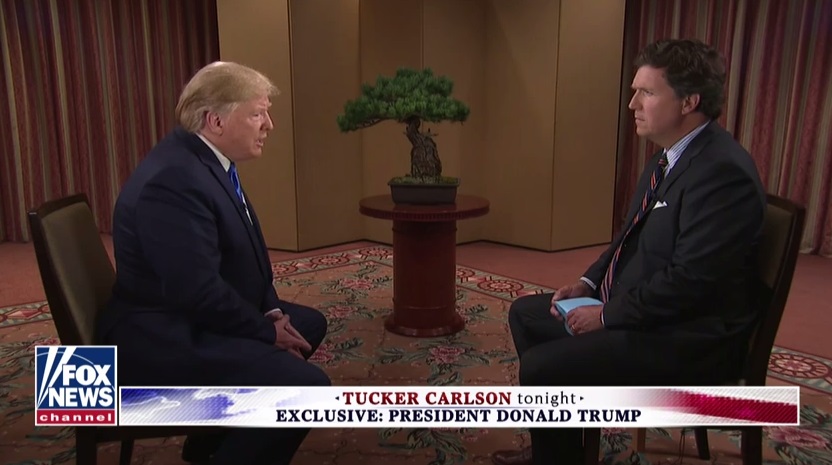 Tucker Carlson Interviews President Trump Following G20 Summit and ...