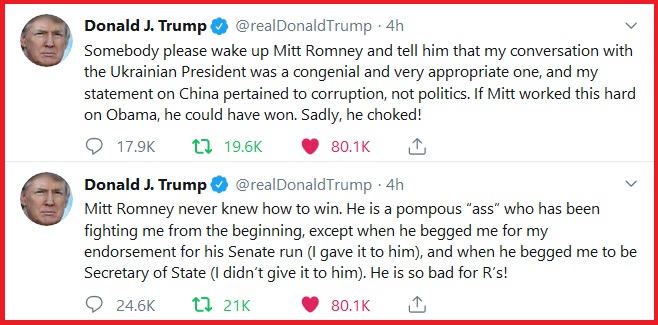 President Trump Has Had Enough of Mittens.... - The Last Refuge