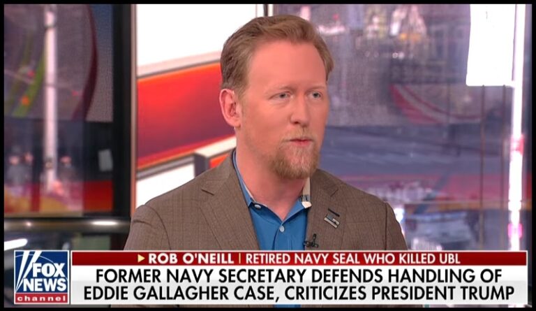 Former SEAL Rob O'Neill Discusses Flag Officer Corrupt Behavior in ...