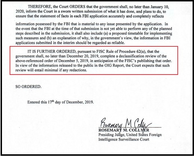 FISC Presiding Judge Rosemary Collyer Blasts FBI in Response to ...