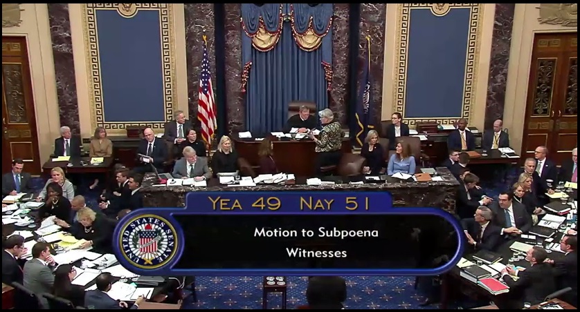 Senators Vote to Avoid Further Witness Testimony - Now Privately ...