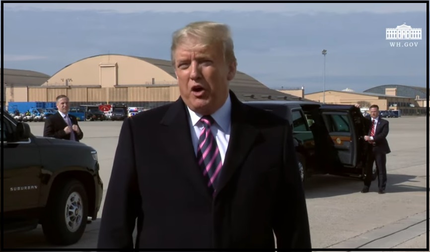Epic - President Trump Holds Impromptu Tarmac Presser - Video and ...