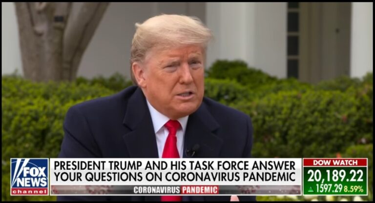 Transcript of President Trump Coronavirus Task Force Town Hall Event ...