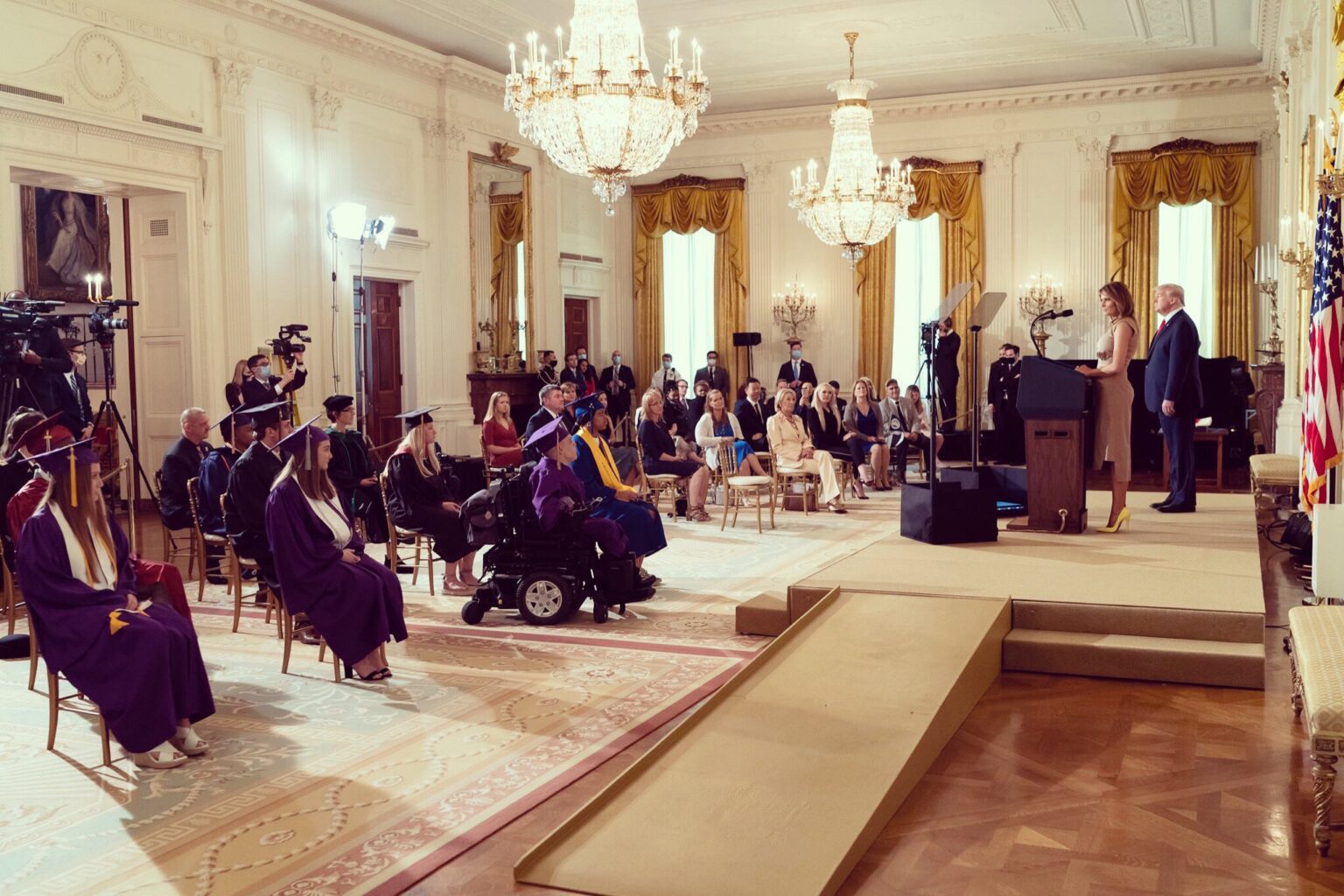 First Lady Melania Trump Celebrates The Graduation Class of 2020 ...