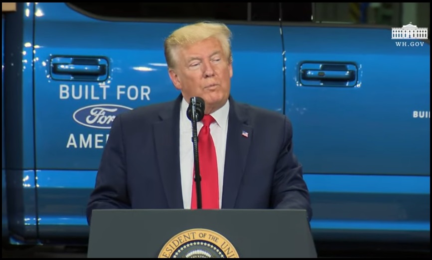 President Trump Remarks During Ford Motor Company Event - Video and ...