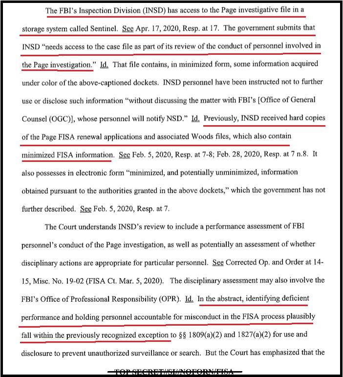 Recently Released FISA Court Response to DOJ Reveals Direction of ...