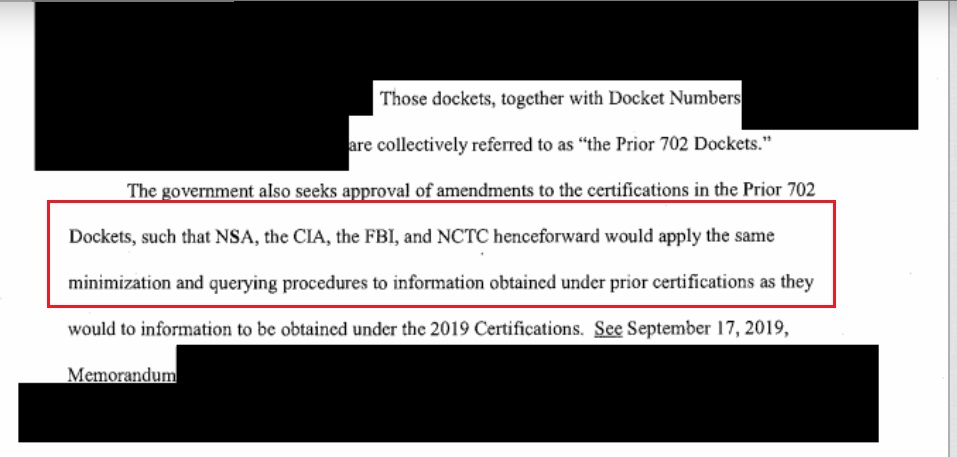2019 FISC Report and Opinion Released - Full pdf and links... - The ...