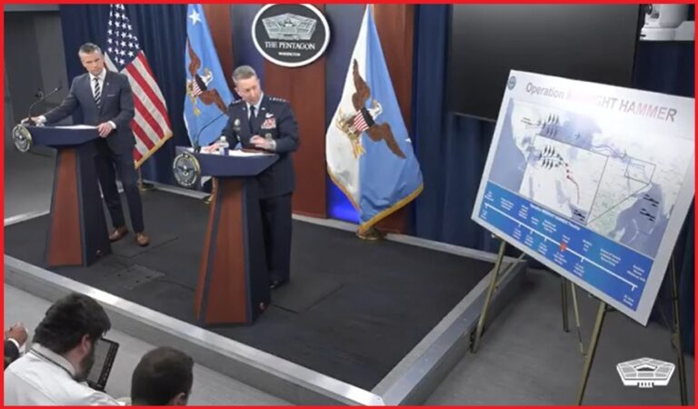 Secretary Hegseth and General Dan Caine Hold a Pentagon Press Briefing ...