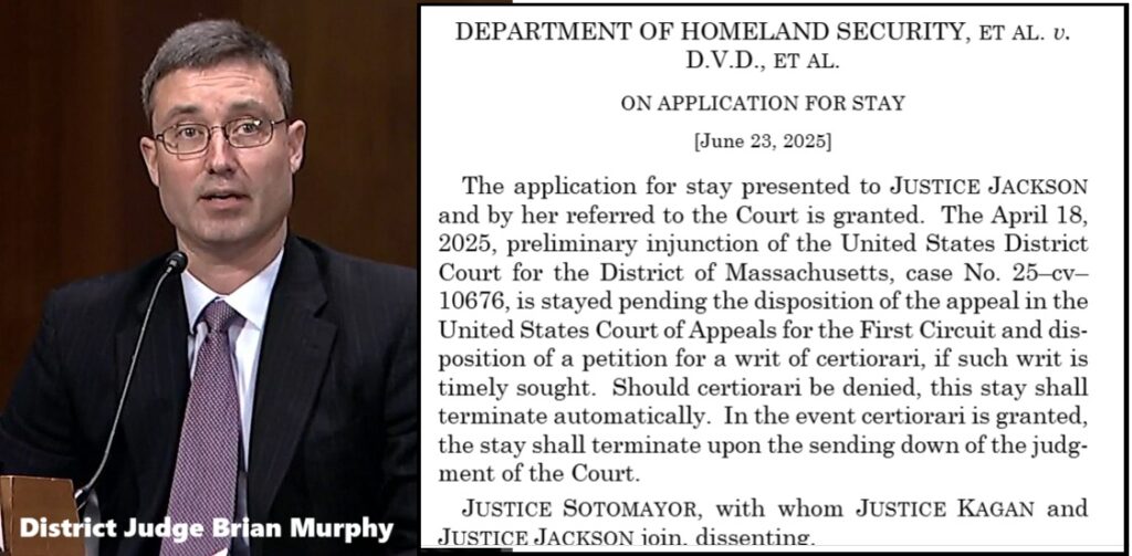 Supreme Court (6-3 Decision) Lifts Injunction From Lower Court on ...