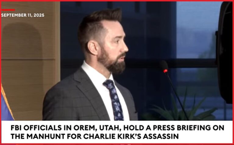 Utah DPS and FBI Provide Update to Investigation of Charlie Kirk ...