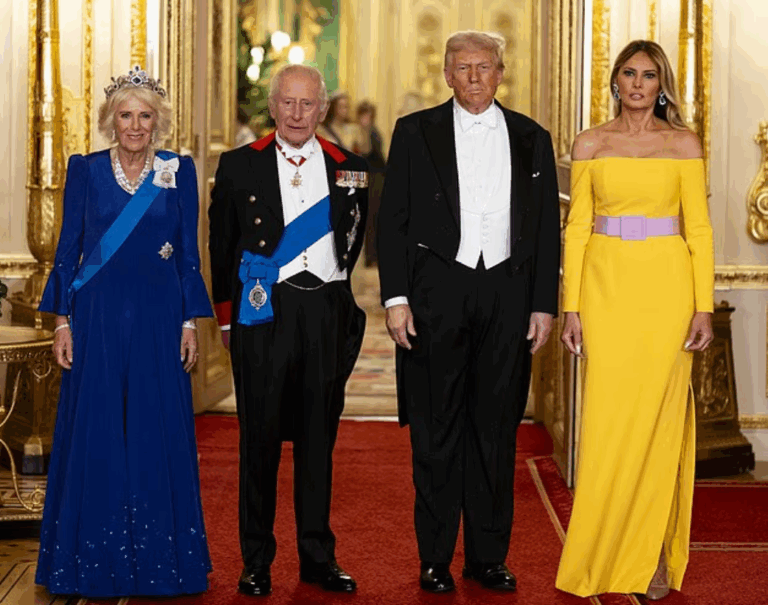 President Trump and First Lady Melania Participate in a U.K State ...