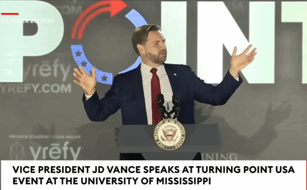 Vice President JD Vance Delivers Remarks at TPUSA Conference and ...