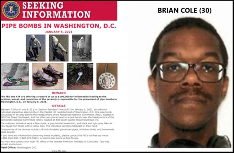 DOJ Press Conference Announcing Arrest of J6 Pipe Bomber, Brian Cole ...