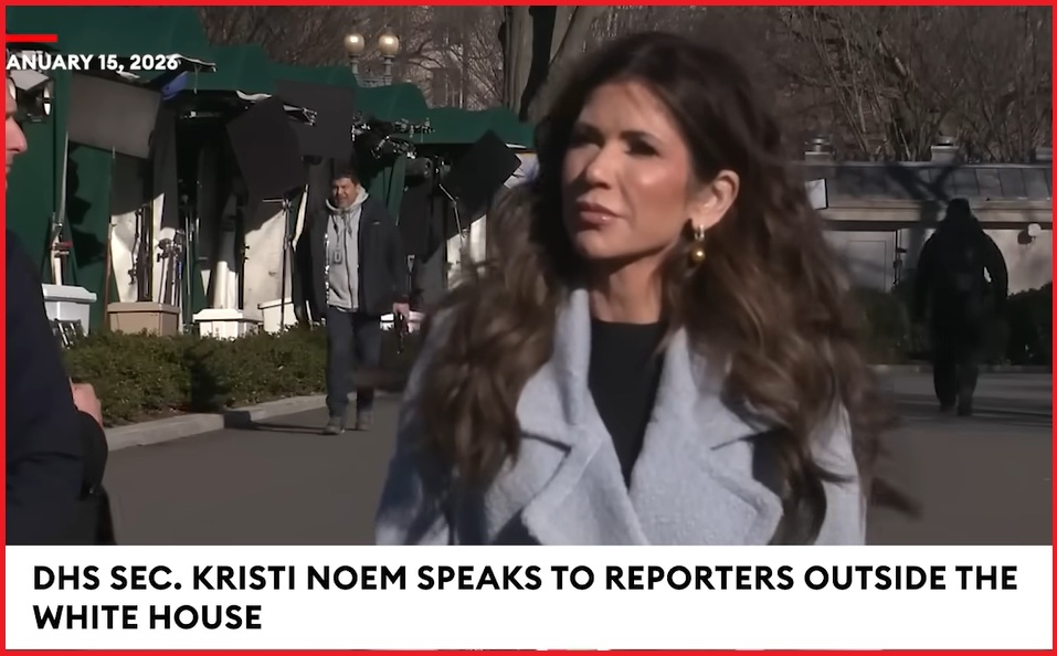 Secretary Noem Remarks on Discussing Possible Use of "Insurrection Act ...