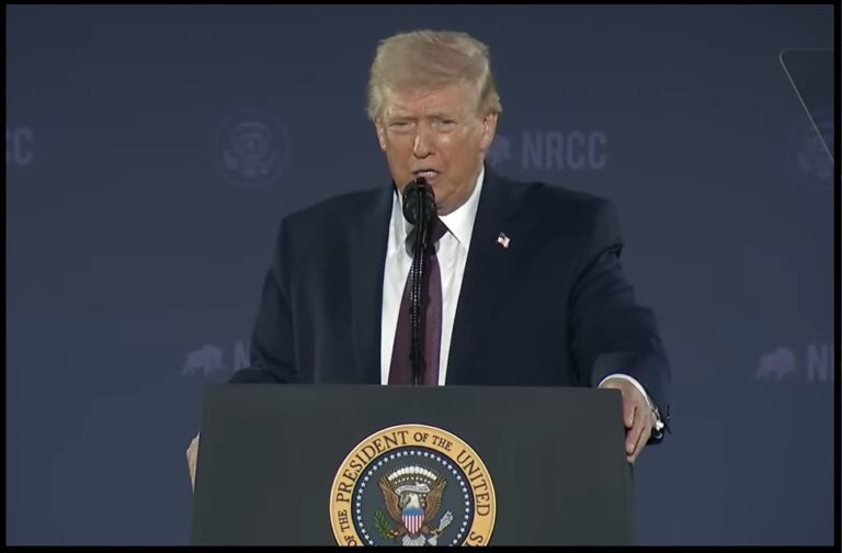 President Trump Delivers Remarks at National Republic Congressional ...