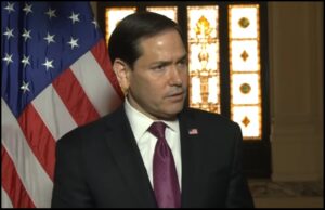 Secretary of State Marco Rubio Holds a Press Briefing Following Visit ...