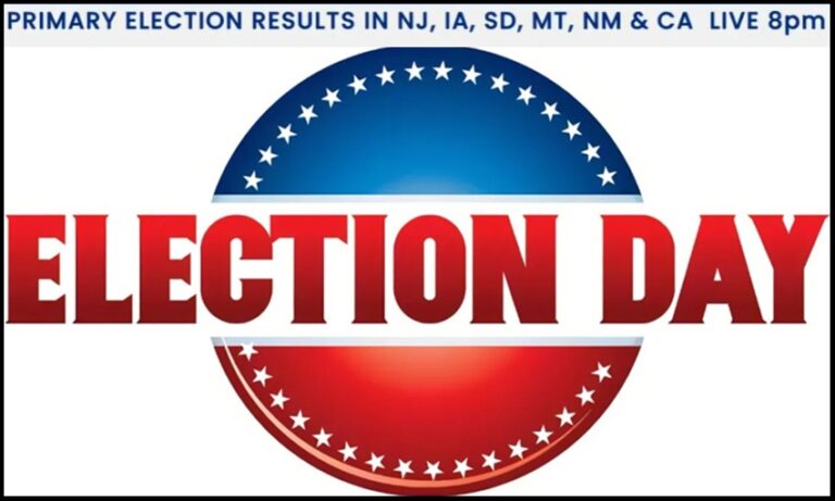 2026 Primary Election Day in NJ, SD, Iowa, NM, Montana, CA - Results ...
